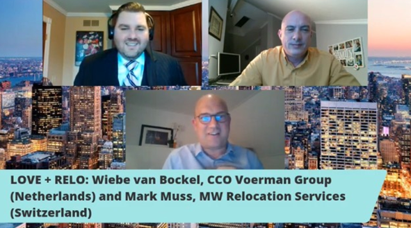 Voerman 'live' at Love + Relo podcast - Voerman International